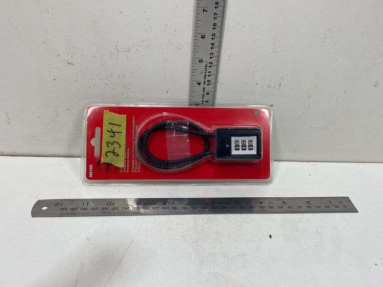 SCORPIO CABLE TRIGGER LOCK NS105 FITS HANDGUNS, RIFLES & SHOTGUNS ...