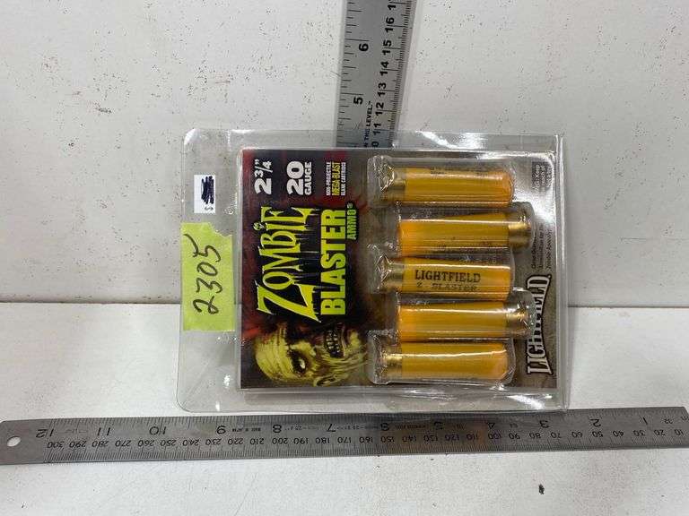 LIGHTFIELD "ZOMBIE BLASTER AMMO" NON PROJECTILE MEGA BLAST BLANK ...