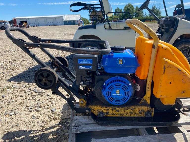 POWER FIST PLATE COMPACTOR - Wild Rose Auction Services