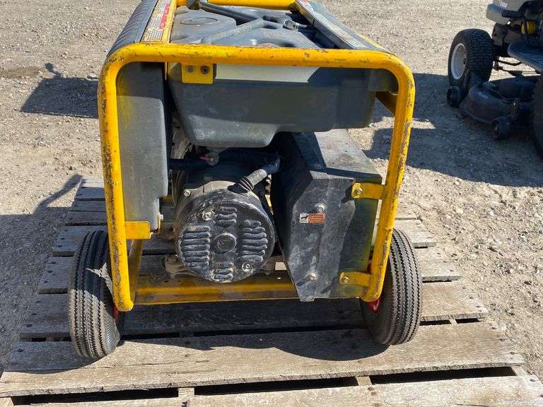 WACKER NEUSOM GP5600 GENERATOR ON CART - Wild Rose Auction Services