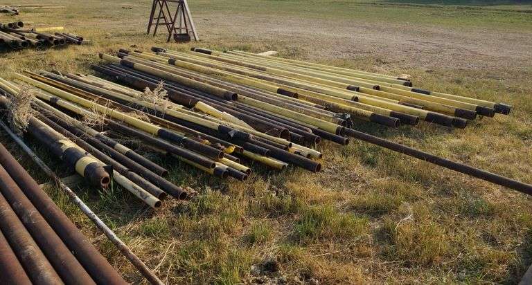 YELLOW JACKET PIPE, VARIOUS LENGTHS & SIZES, APPROX 25 PCS longest 200 ...