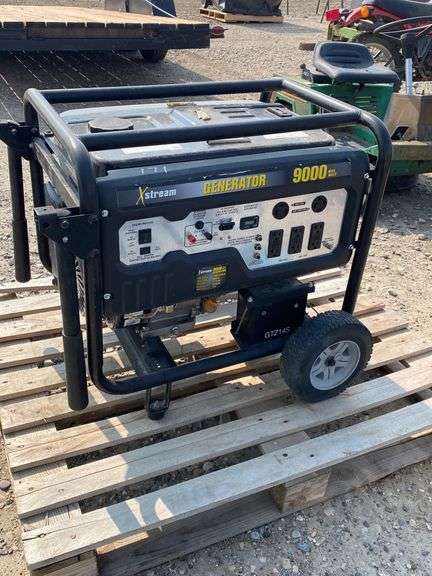 XTREME 9000W GAS GENERATOR - Wild Rose Auction Services
