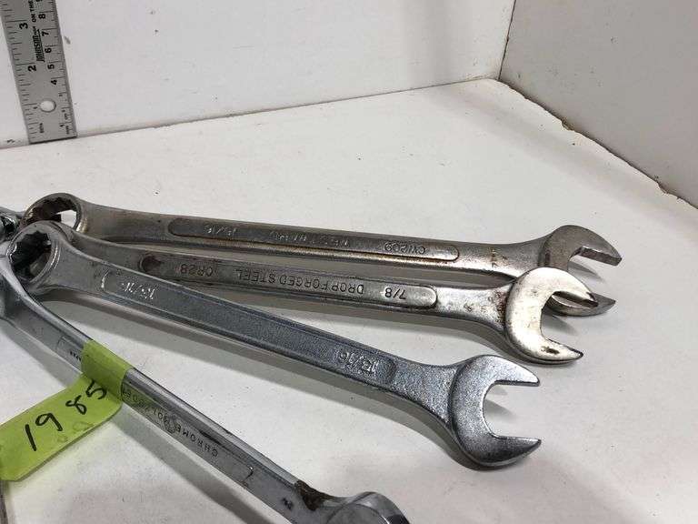 MULTIPLE SIZES & LENGTHS OF IMPERIAL WRENCHES, VARIOUS BRANDS - Wild Rose Auction Services