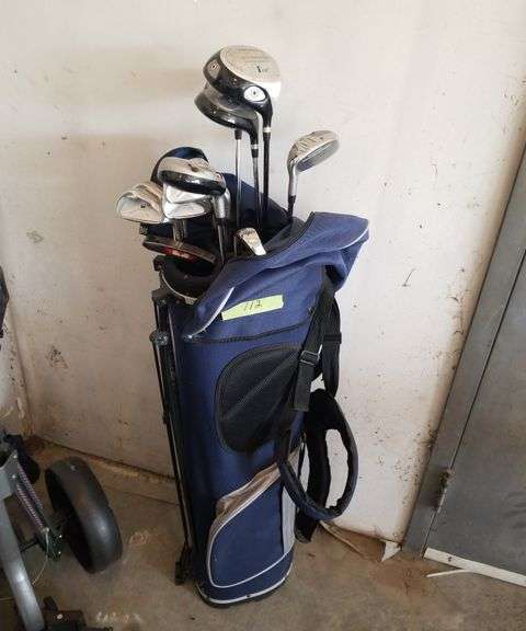 RIGHT HAND GOLF CLUBS & BAG, PROSELECT AVIATOR, 12 CLUBS - Wild Rose ...