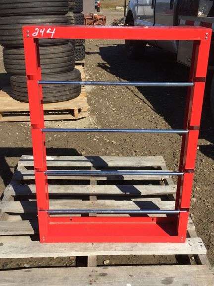 WURTH DURHAM WIRE SPOOL RACK 36.5" H X 26" W X 6" D - Wild Rose Auction ...