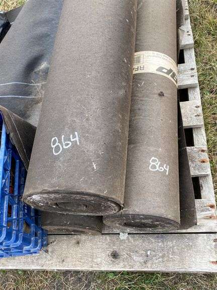 3 ROLL TAR PAPER, AUTO PARTS, NAILS - Wild Rose Auction Services