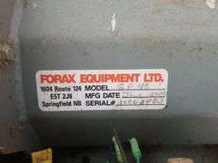 FORAX EQUIPMENT GAS POWERED MULCHER GP40 - Wild Rose Auction Services