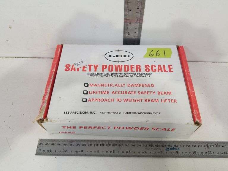 LEE SAFETY POWER SCALE - Wild Rose Auction Services
