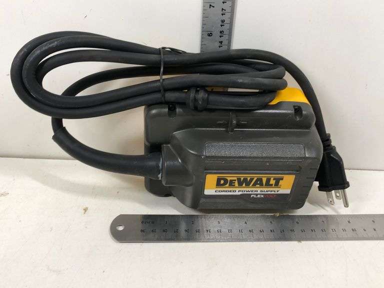 DEWATT CORDED POWER SUPPLY, DCA120 TYPE 1 - Wild Rose Auction Services
