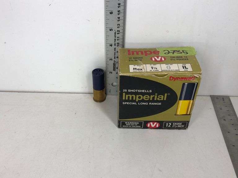 IMPERIAL SPECIAL LONG RANGE 12 GA 2 3/4" 1 1/4 OZ #6 SHOT SHOTGUN ...