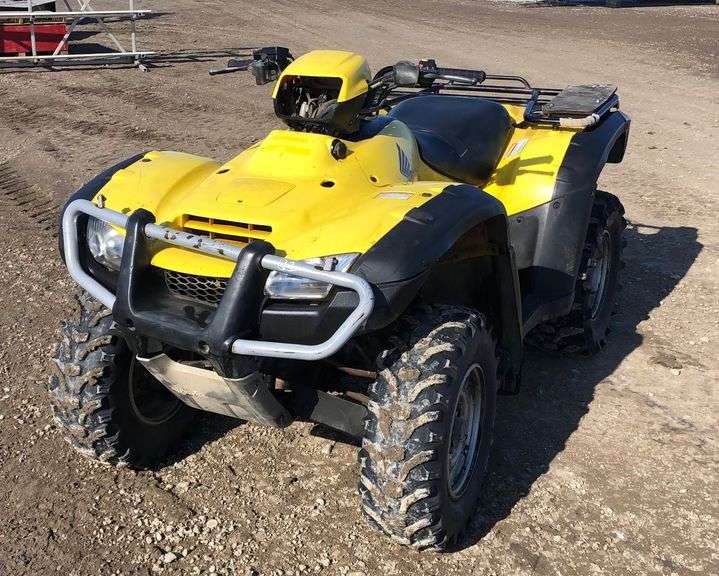 2006 HONDA FOREMAN TRX500FM 4X4 - Wild Rose Auction Services