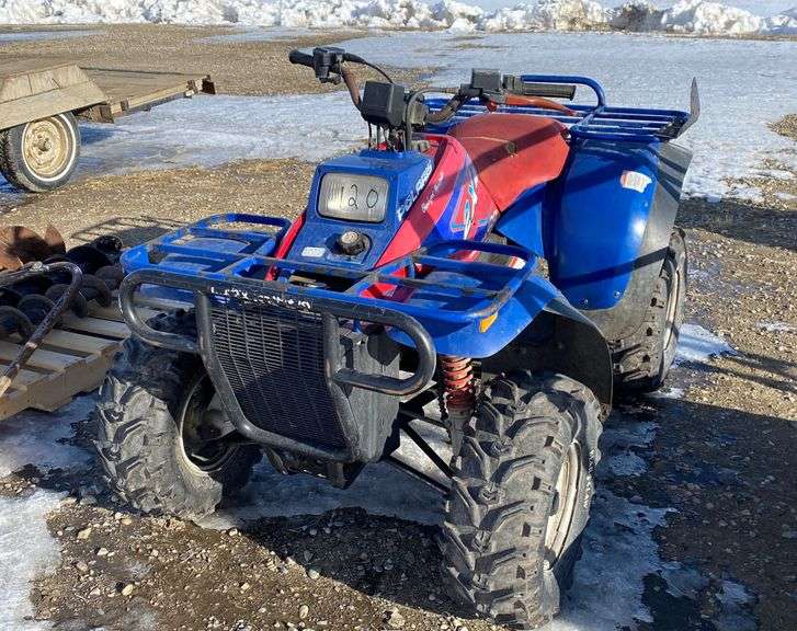 POLARIS 2X4 400CC LIQUID COOLED QUAD 4WD - Wild Rose Auction Services