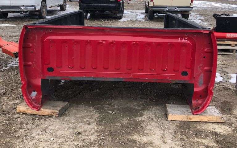 2005 DODGE RAM DUALLY TRUCK BOX, NO TAIL GATE, APPROX 8' X 8' - Wild ...
