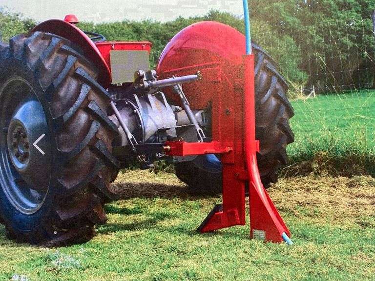 MASSEY FERGUSON MODEL# MH35, SERIES# 043, 3 POINT HITCH RIPPER/PIPE ...