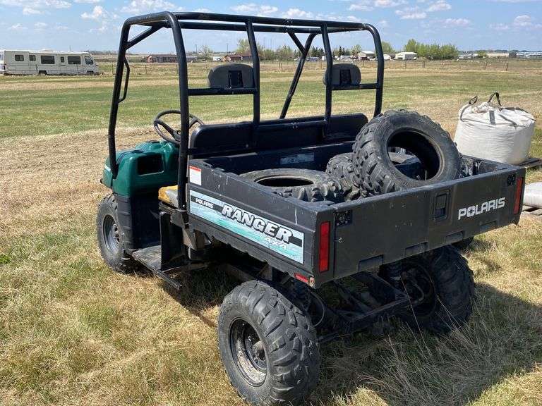 2004 POLARIS RANGER 500CC 4X4 SIDE BY SIDE, - Wild Rose Auction Services
