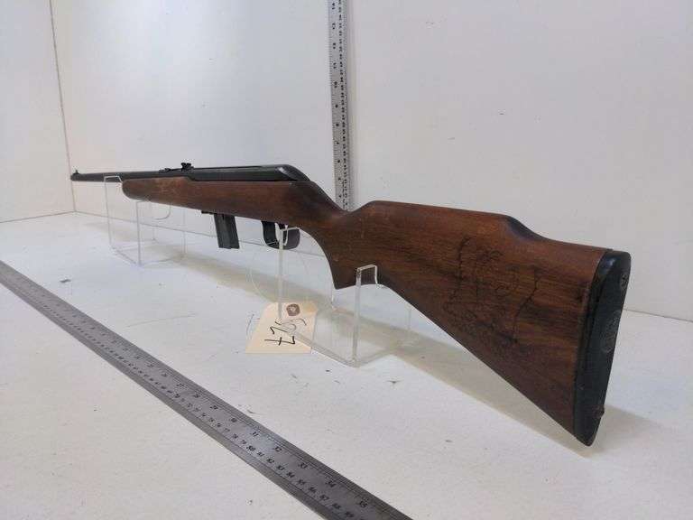 COOEY MODEL 64B .22 CAL LR SEMI AUTO RIFLE W/ 10 RD MAG SN CA066392 ...