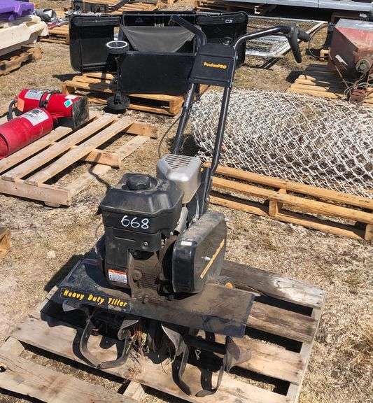 POULAN PRO HD TILLER, MODEL# 96082000902, 2' TILL, BRIGGS & STRATTON ...