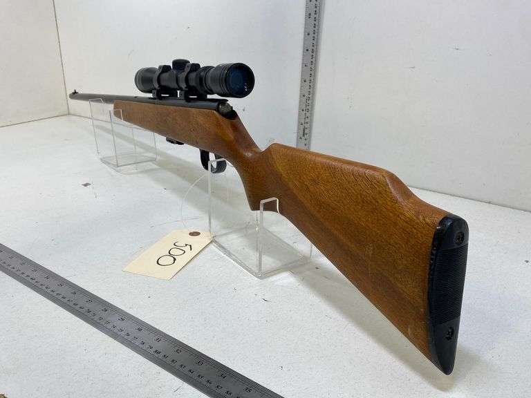MOSSBERG MK II REPEATER, .22 CAL LR, BOLT ACTION RIFLE, W/ 5 RND MAG, W/ COPTICS 2-7X32 SCOPE ...