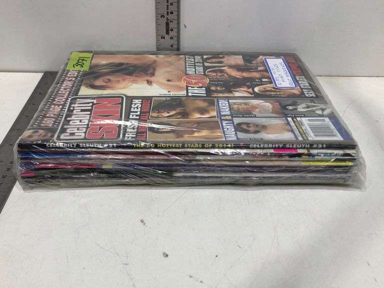 MISC MIXED TITLES ADULT MAGAZINES APPROX 10 - Wild Rose Auction Services