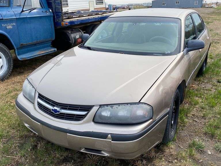 2001 CHEVROLET IMPALA - Wild Rose Auction Services