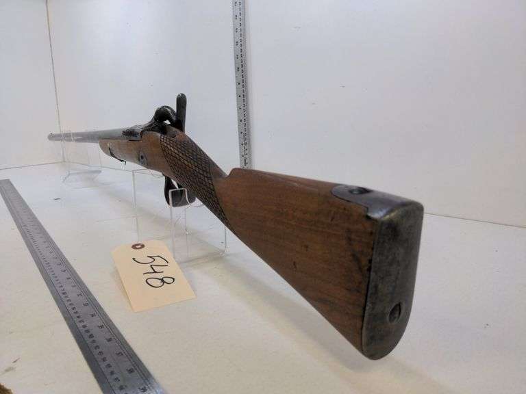 ZULU 12 GA 2 3/4" SINGLE SHOT BREECH BLOCK SHOTGUN NO FIRING PIN, NEEDS ...