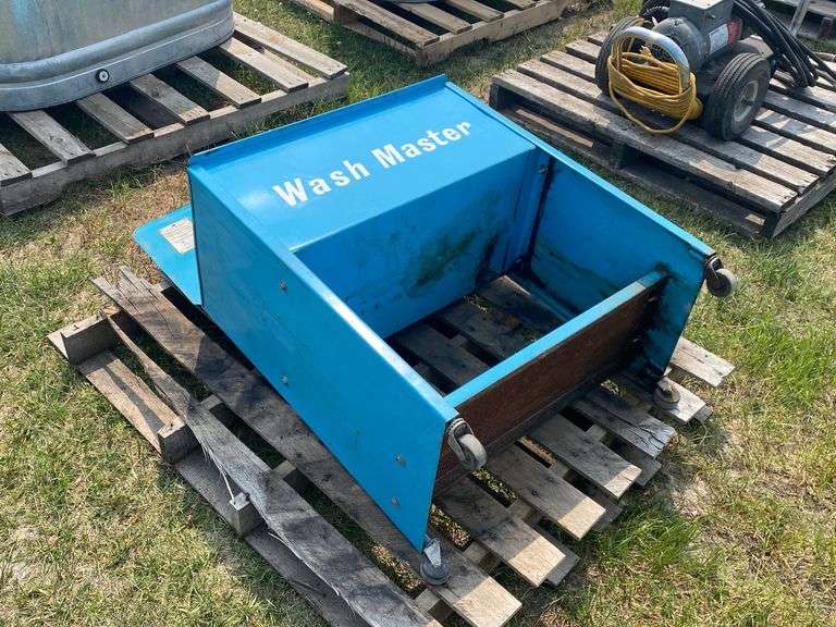 WASH MASTER, PARTS WASHER, MODEL# W26, 115V/60HZ/2AMP - Wild Rose ...