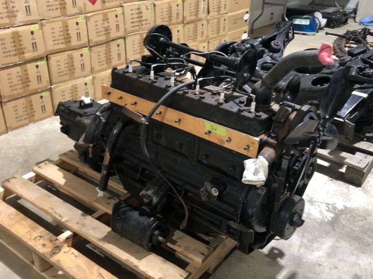 6 CYL ENGINE W/ TRANS OFF OF 1930'S OLDSMOBILE, COMPLETE W/ GENERATOR ...