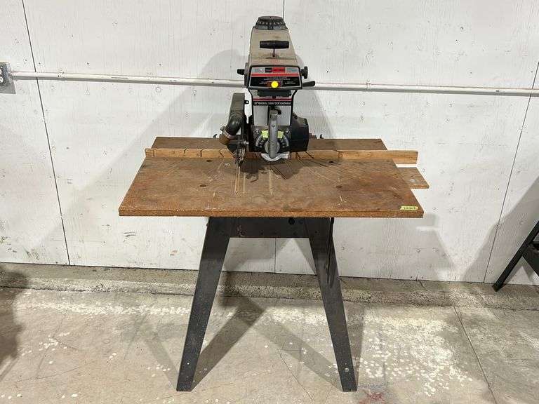 SEARS CRAFTSMAN 10" RADIAL SAW, MODEL#113.1977 2C, SR#2075.M0025 ...