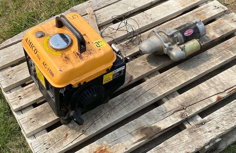 DELCO-REMY STARTER, TYPE 171, 12V, SERIES 28MT, MODEL#10479614, AMICO ...