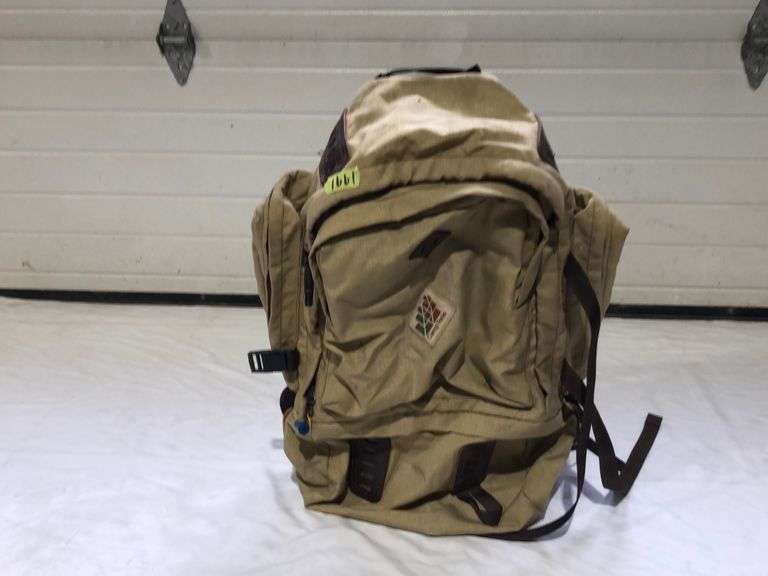 CAMP TRAILS CANVAS HIKING BACKPACK, approx 25" x 18" - Wild Rose ...