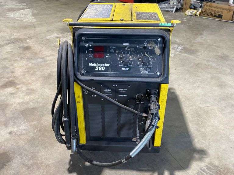ESAB MULTIMASTER 260 WELDER, SN#MB-J515013 - Wild Rose Auction Services