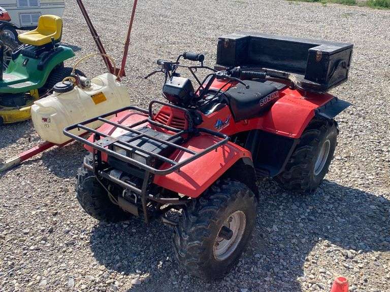 1987 SUZUKI QUAD RUNNER LT-4WD - Wild Rose Auction Services