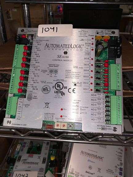 AUTOMATED LOGIC SE6166 CONTROL MODULE - World Wide Auction Inc