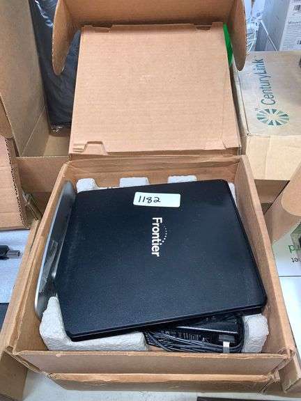FRONTIER MODEL FIOS-G1100 ROUTER IN BOX - World Wide Auction Inc