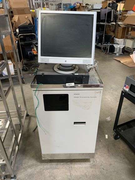 HITACHI IMAGE PROCESSING SYSTEM ON WHEELS WITH COMPUTER AND ACCESSORIES ...