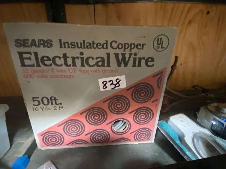 12 GAGE 2 WIRE UF WITH GROUND ELECTRICAL WIRE 50 FEET - World Wide ...