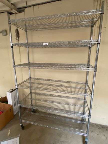 6FOOT METRO RACK - World Wide Auction Inc