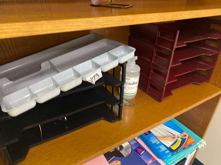 ASSORTED OFFICE FILE SHELVES - World Wide Auction Inc