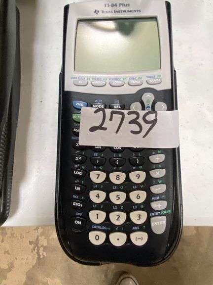 TEXAS INSTRU T184 PLUS CALCULATOR - World Wide Auction Inc