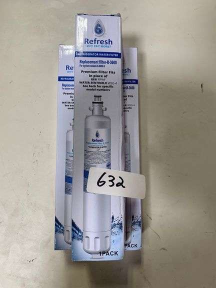 REFRESH REFRIGERATOR WATER FILTER R-3600 - World Wide Auction Inc