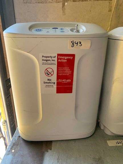 INOGEN HOME OXYGEN CONCENTRATOR MODEL GS-100 - World Wide Auction Inc