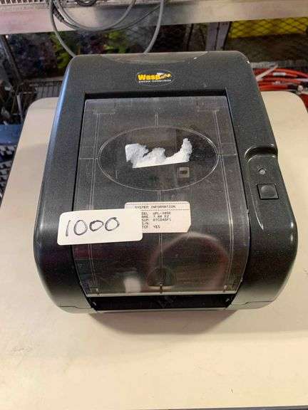 WASP MODEL WPL-305E LABEL WRITING MACHINE - World Wide Auction Inc