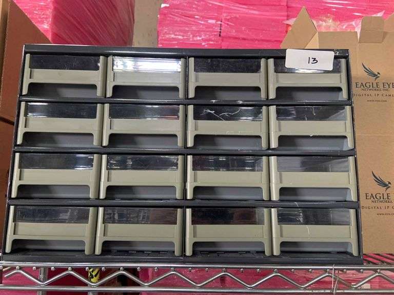 16 DRAWER TABLE TOP TOOL ORGANIZER - World Wide Auction Inc