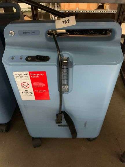 RESPIRONICS EVERFLOW OPI ROLLAROUND OXYGEN CONCENTRATOR - World Wide ...