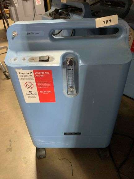 RESPIRONICS EVERFLOW OPI ROLLAROUND OXYGEN CONCENTRATOR - World Wide ...