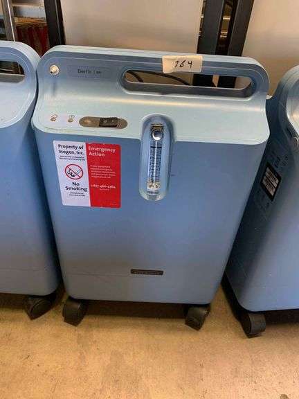 RESPIRONICS EVERFLOW OPI ROLLAROUND OXYGEN CONCENTRATOR - World Wide ...