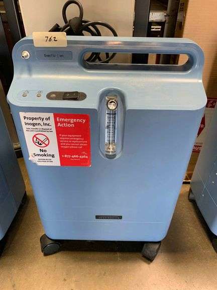 RESPIRONICS EVERFLOW OPI ROLLAROUND OXYGEN CONCENTRATOR - World Wide ...