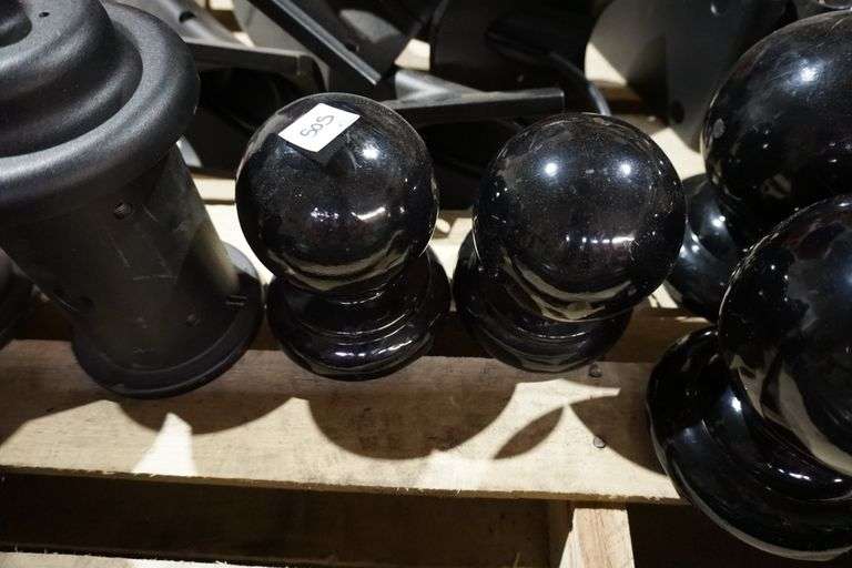 Metal post finials - World Wide Auction Inc