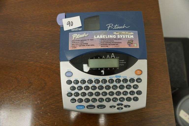 Brother P-touch labeling system - World Wide Auction Inc