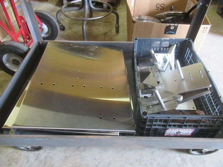 ASSORTED SCRAP METAL AS PICTURED CART NOT INCLUDED - World Wide Auction Inc